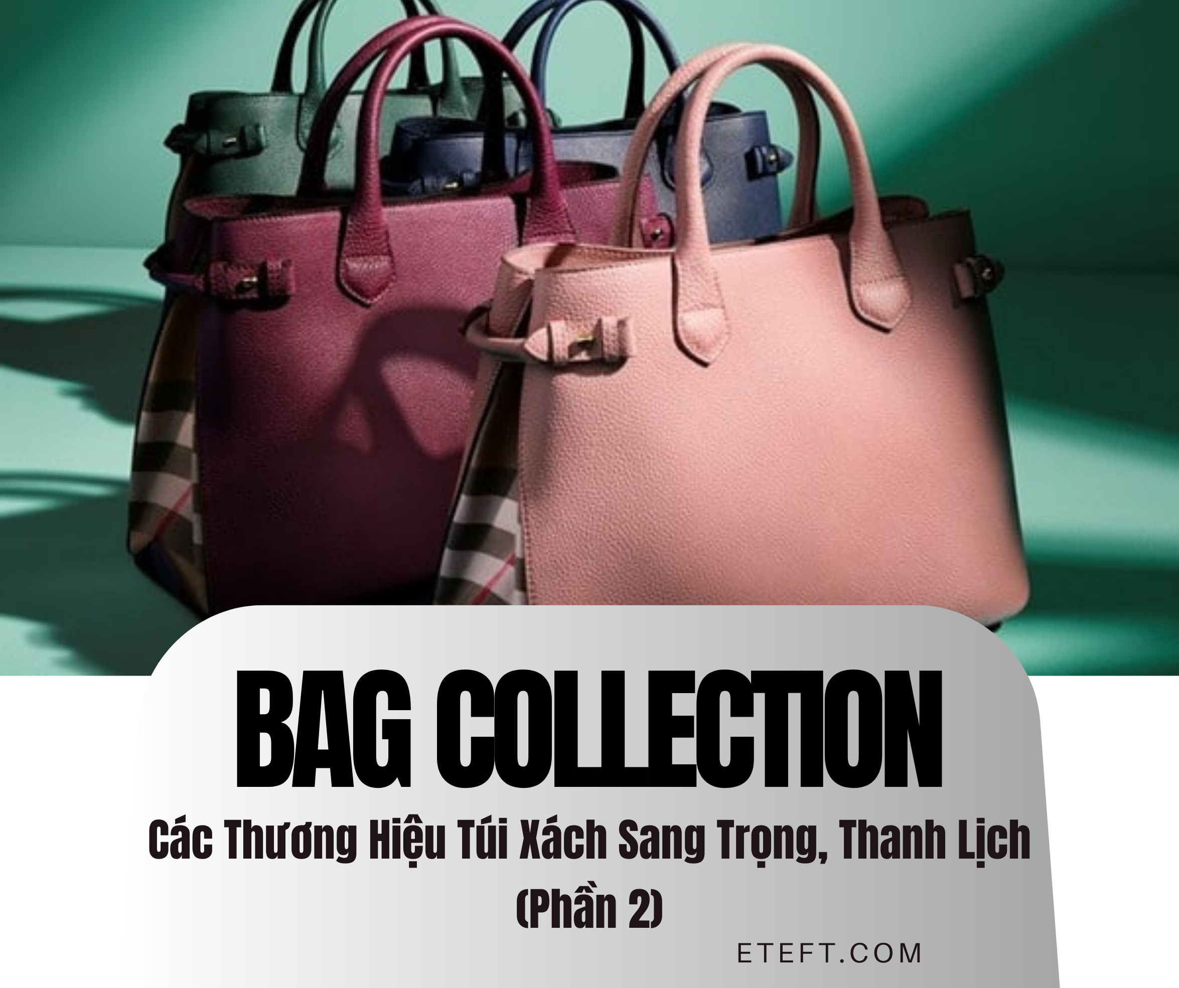 Các Thương Hiệu Mang Đến Cho Bạn Những Mẫu Túi Sang Trọng, Thanh Lịch – ETEFT AUTHENTIC